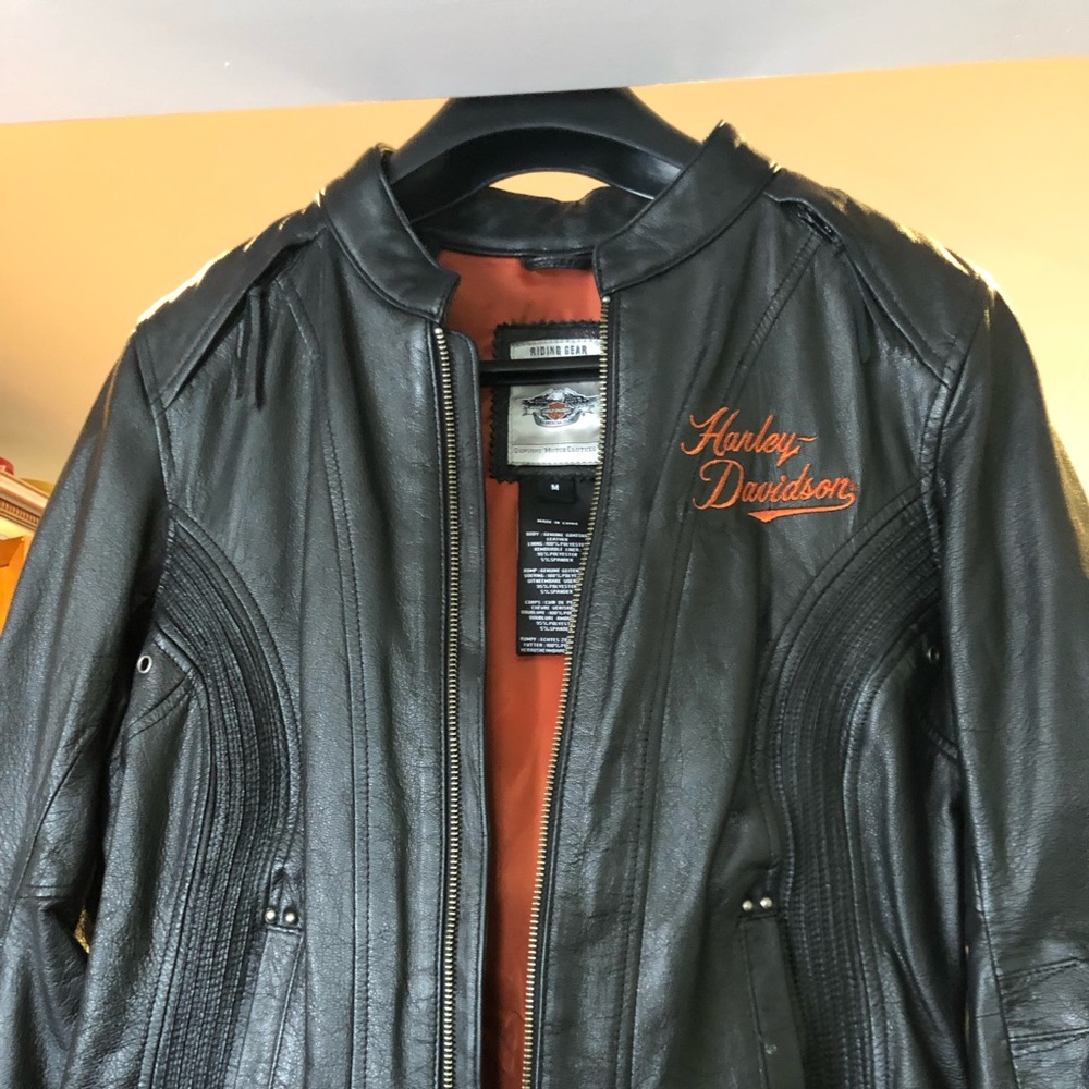 Harley Davidson Leather Riding Jacket - Gem